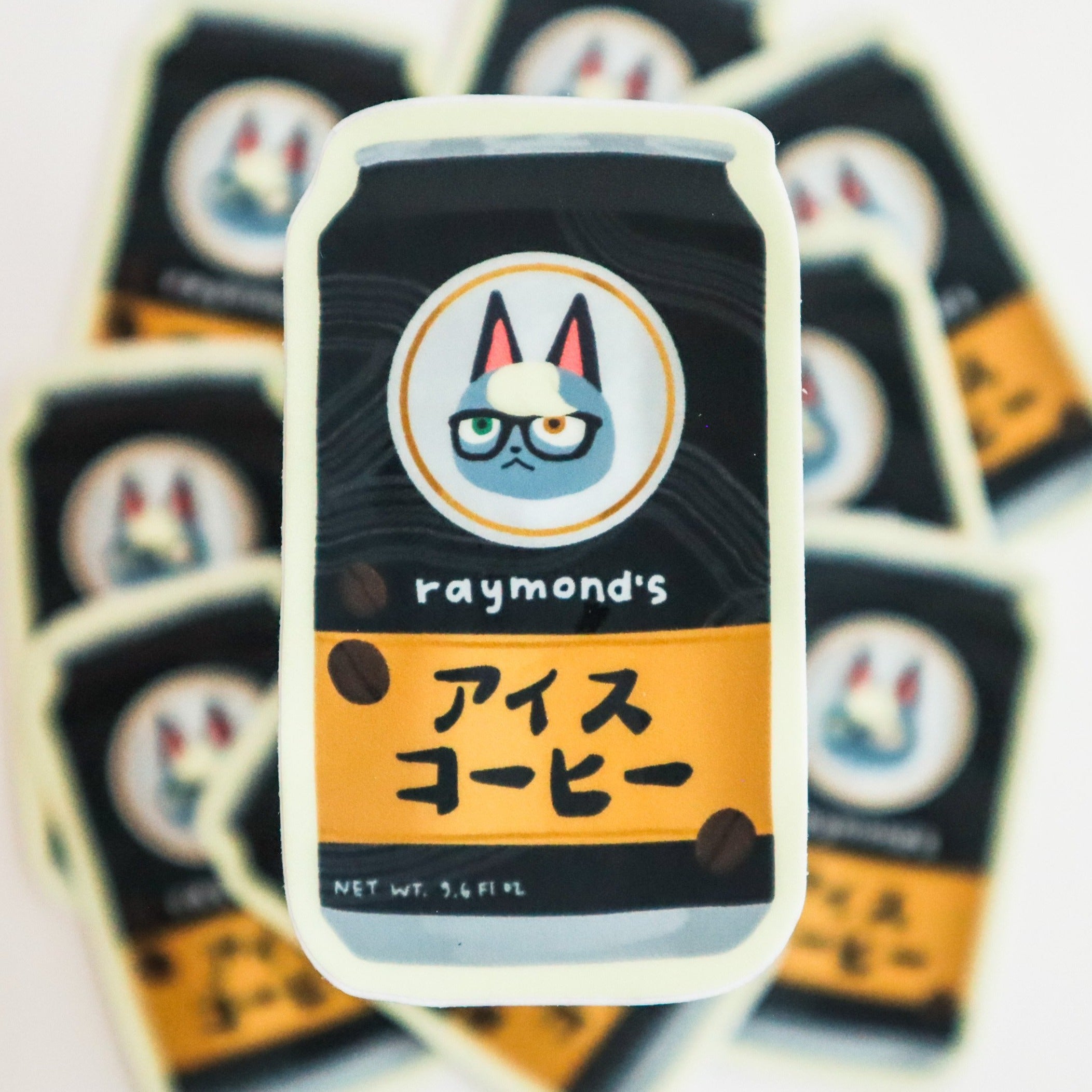 Raymond from Animal Crossing Sticker – dotori designs