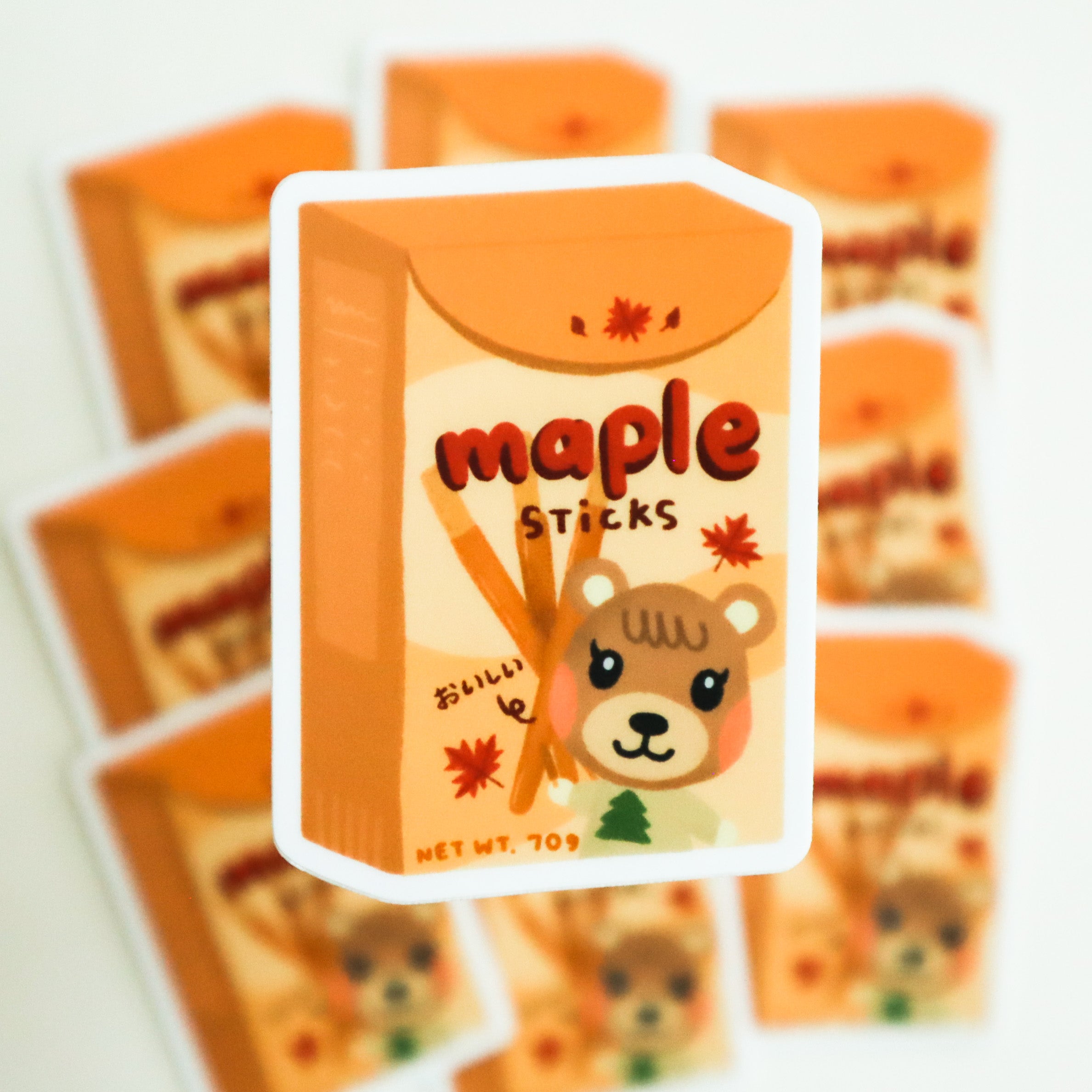 Maple from Animal Crossing Sticker – dotori designs