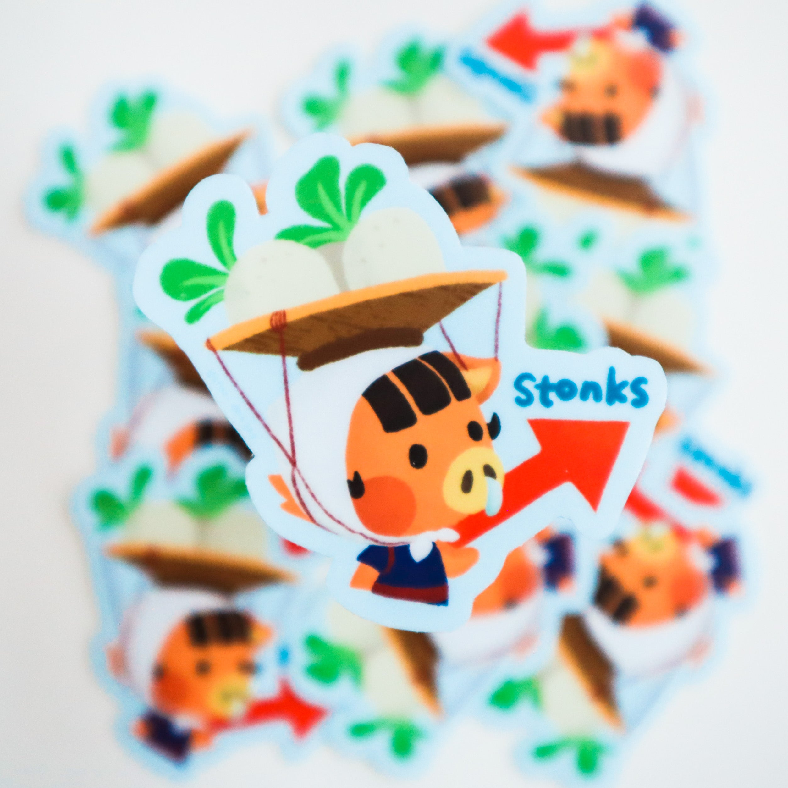 Daisy Mae from Animal Crossing Sticker – dotori designs