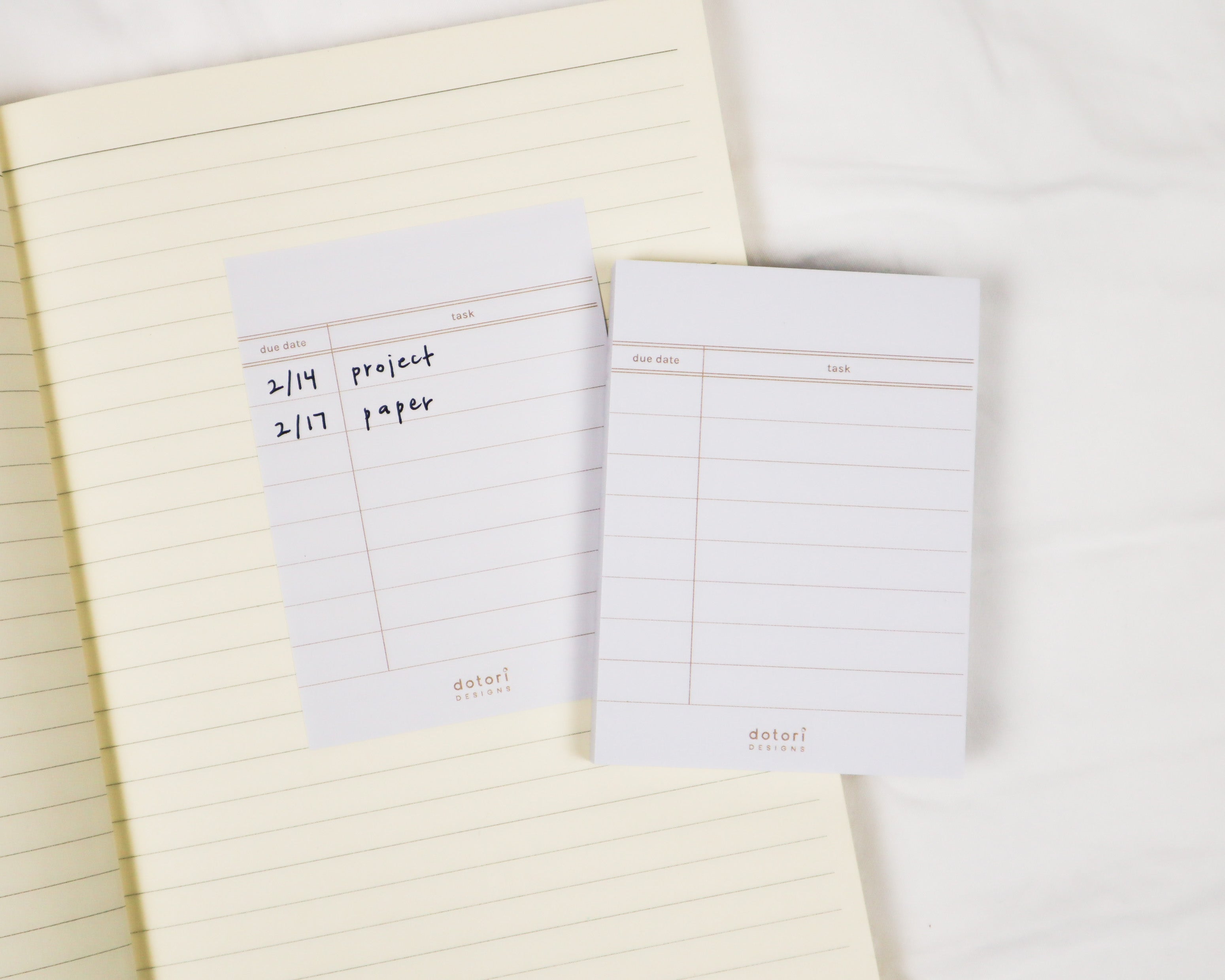 Simple, Neutral Task Sticky Note – dotori designs