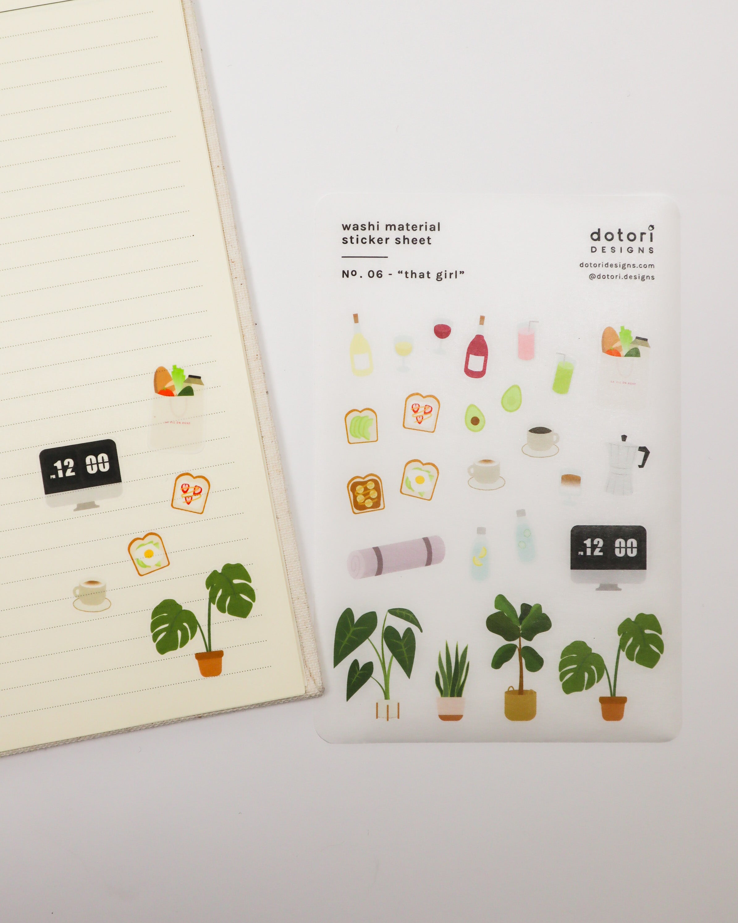 That Girl Sticker Sheet – dotori designs